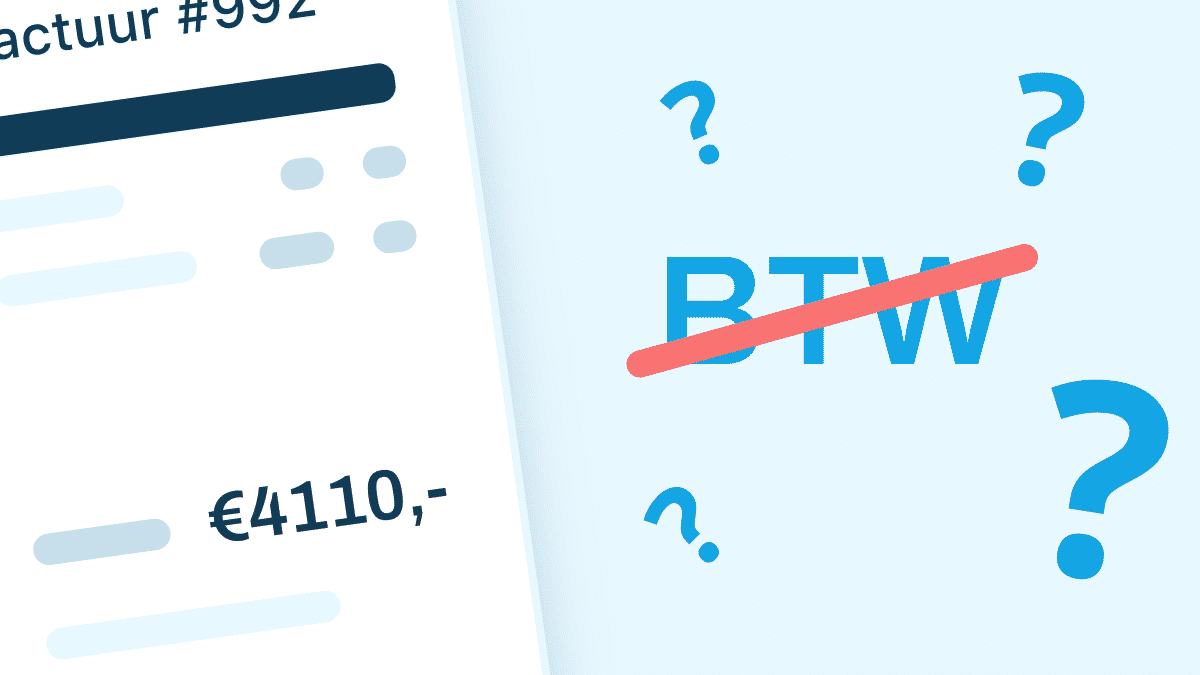 Wat is BTW vrijgesteld en wanneer ben je vrijgesteld?