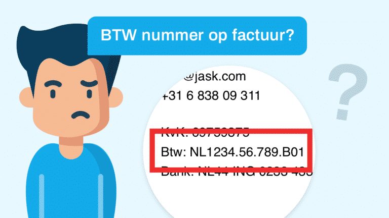 Moet er een BTW nummer op mijn factuur? Regels | Voorbeeld » DeSoftware-Vergelijker.nl